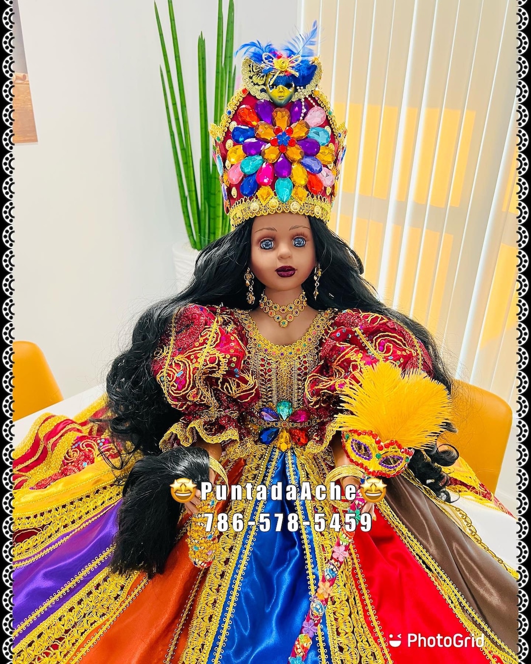 Doll,muneca-santeria,religius,spiritual,lukumi,yemaya,chango,oya,ochun ...