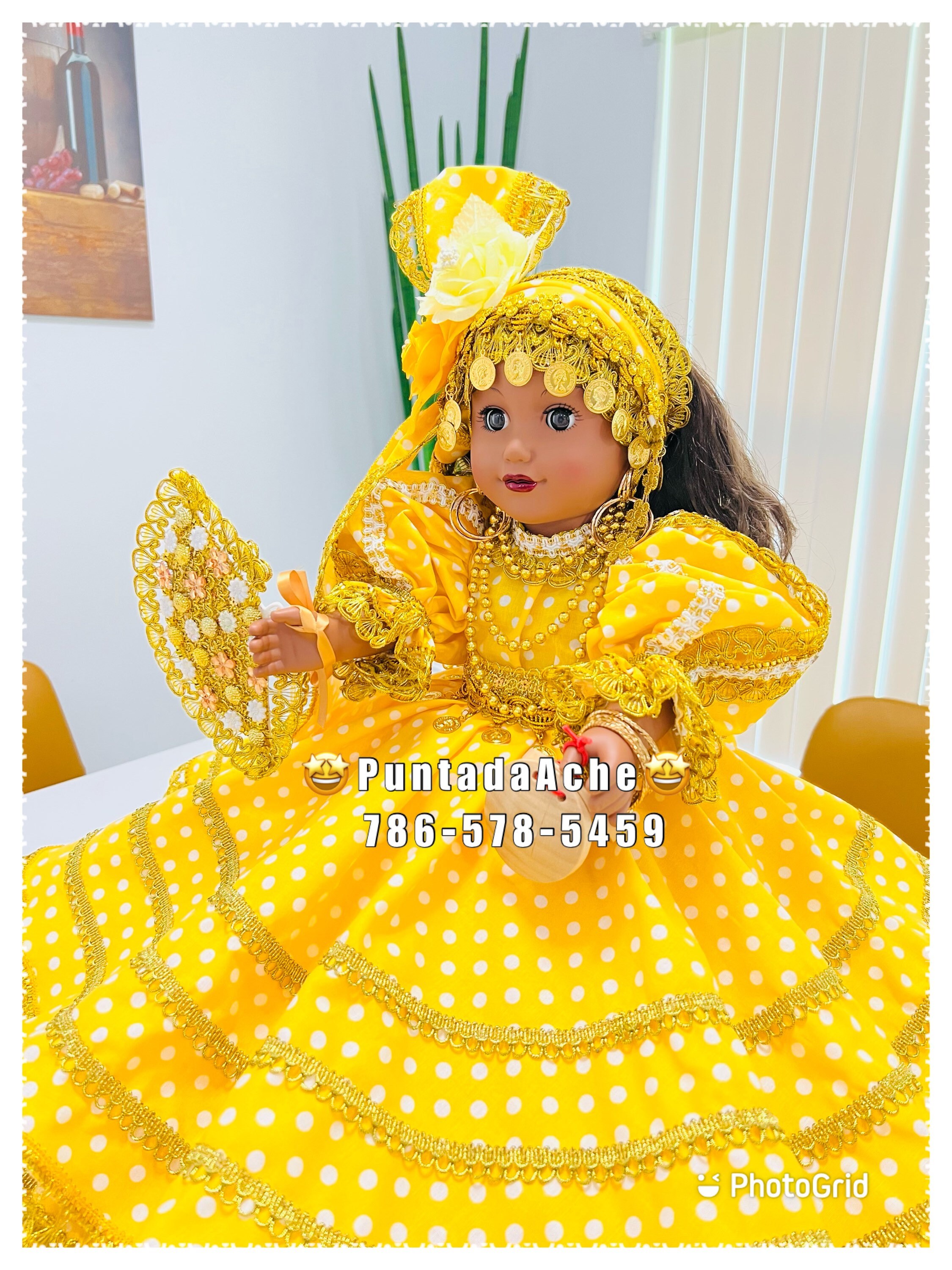 Dollmuneca-santeriareligiusspirituallukumiyemayachangoo - Etsy