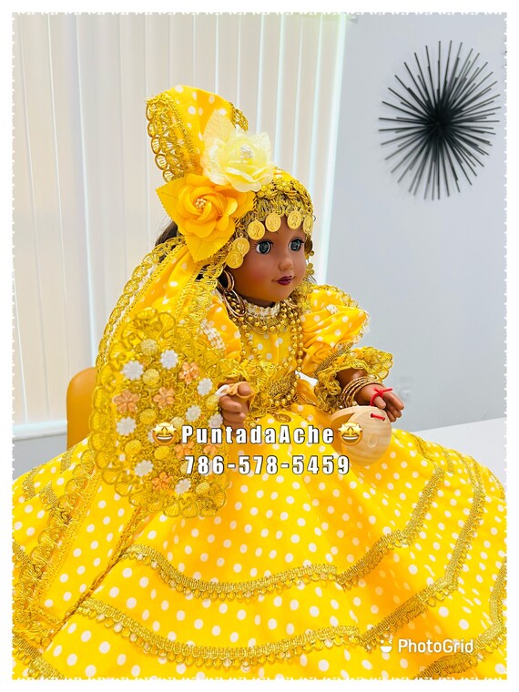 Dollmuneca-santeriareligiusspirituallukumiyemayachangoo | Etsy