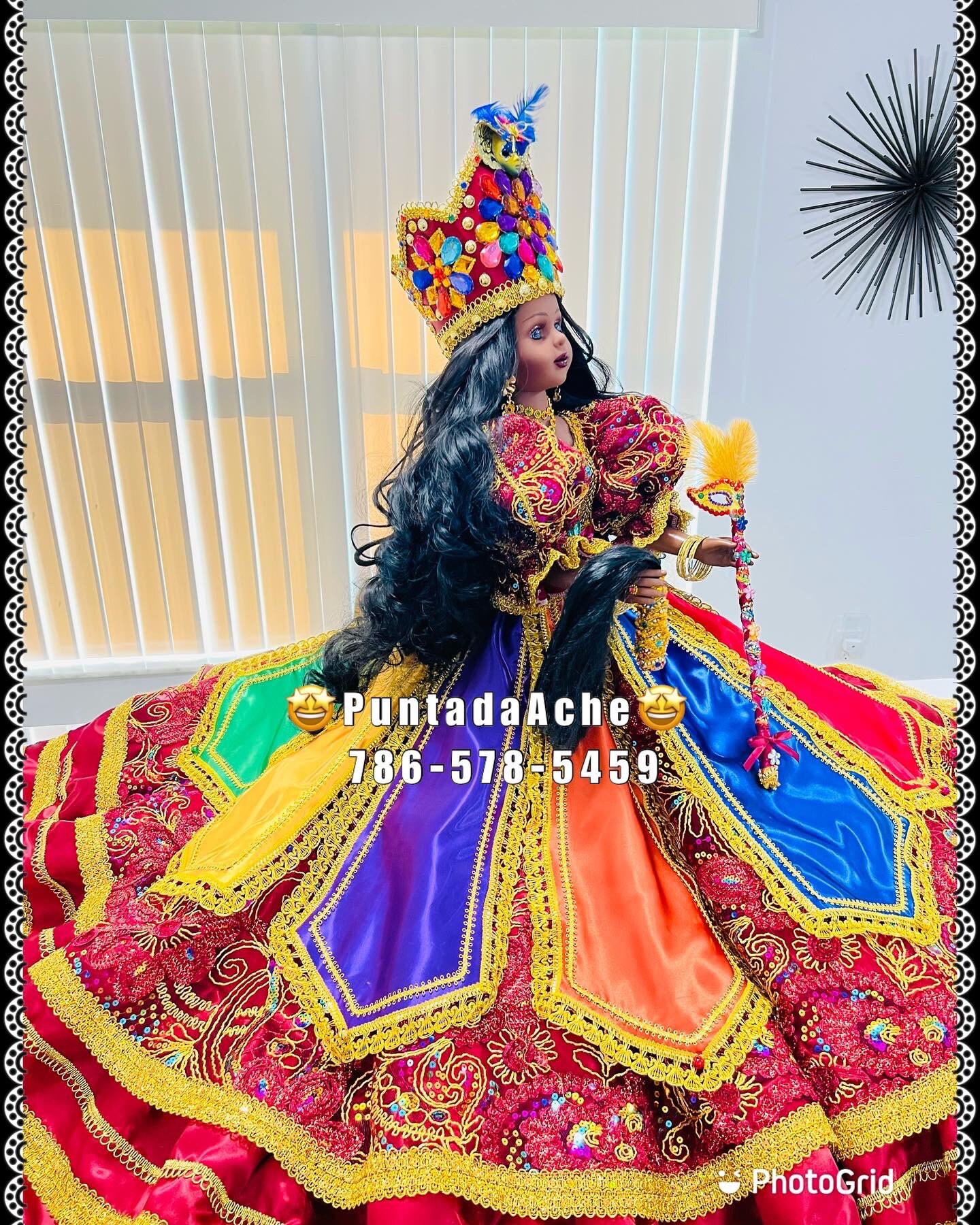 Doll,muneca-santeria,religius,spiritual,lukumi,yemaya,chango,oya,ochun ...