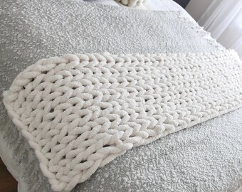 Bed Runner Knit - Etsy