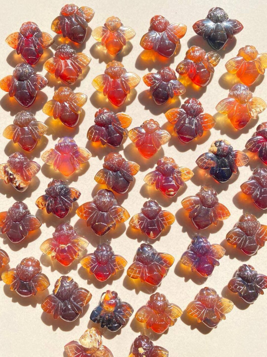 Amber Bees | Amber Bees From Indonesia | 100% Genuine Amber Bees - Etsy