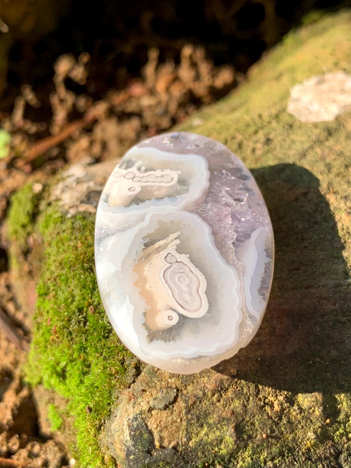 Orbicular Scenic Moss Agate, Indonesia Scenic Moss Agate, Scenic Orbs ...