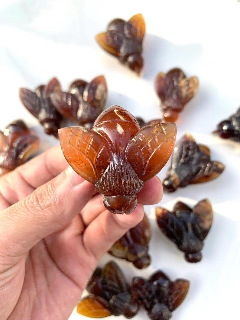 Amber Bees | 100% Genuine Amber Bees | Amber - Etsy