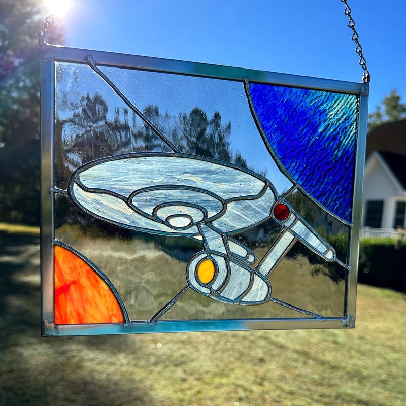Star Trek Glass Panel - Etsy