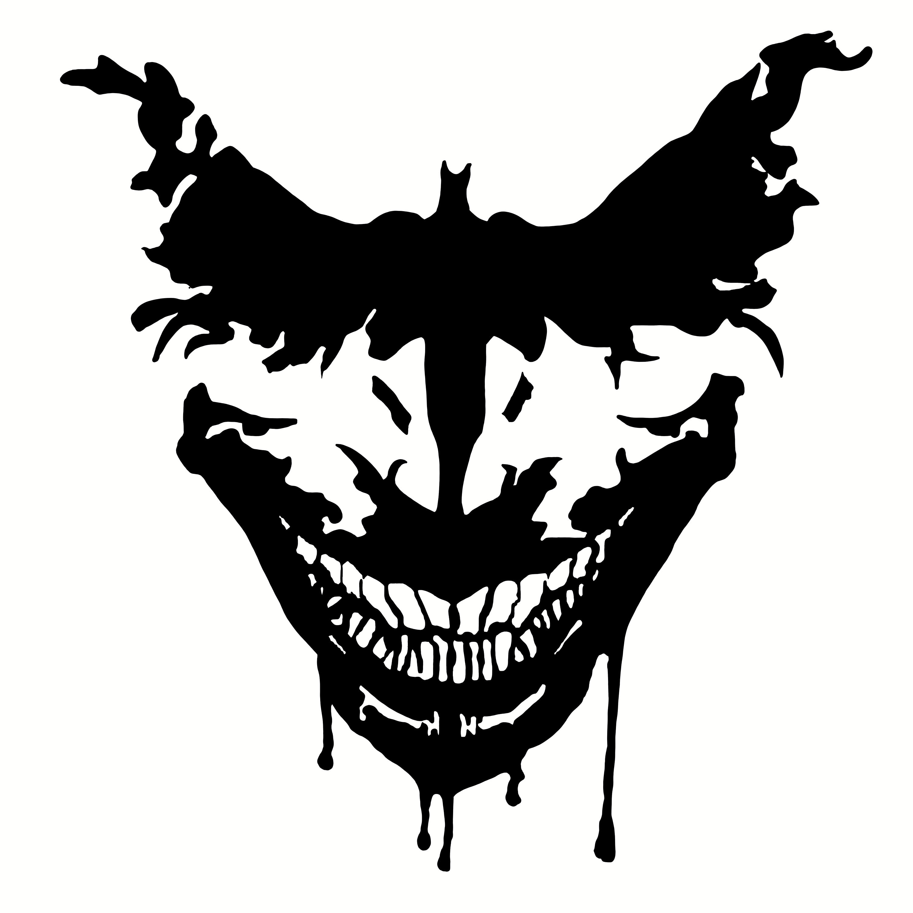 Batman and Joker Blended Vinyl Decal Comic Book Fan Art Sticker - Etsy