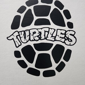 TMNT Turtle Shell Logo Vinyl Decal Teenage Mutant Ninja Turtles Fan ...