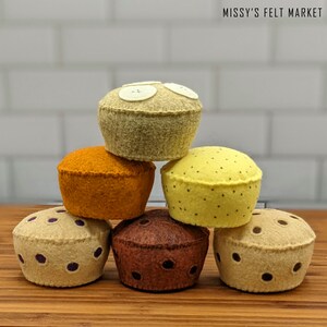 Pick 6 Muffin Variety Pack in a Cupcake Tin for Pretend Play - Full ...