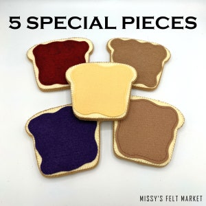 Whole Loaf of Full Size Bread With 25 Pieces for Pretend Kitchen Play ...