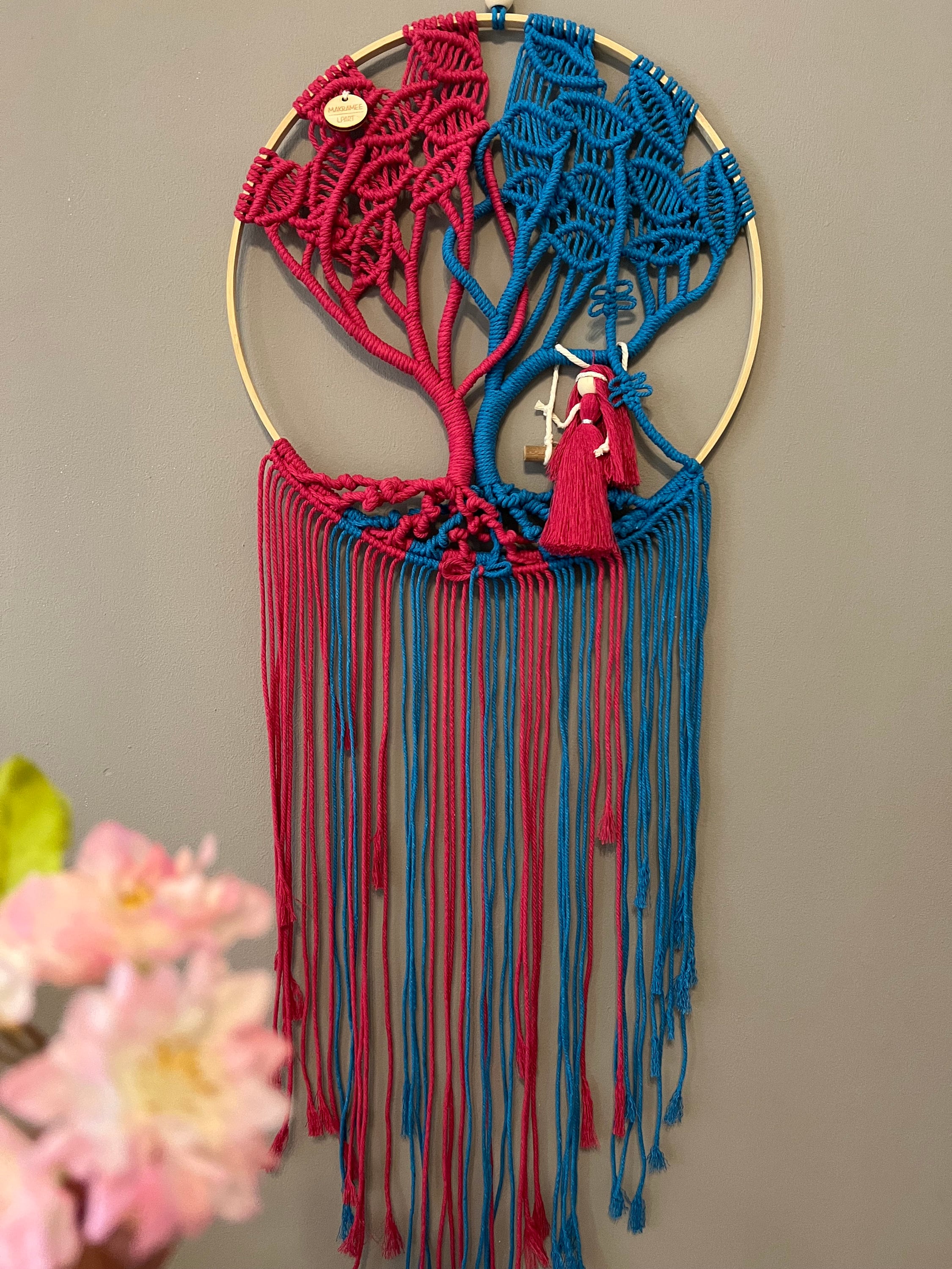 Lebensbaum makramee / Makramee Baum / Baum des Leben / Lebensbaum Hochzeit - Etsy.de