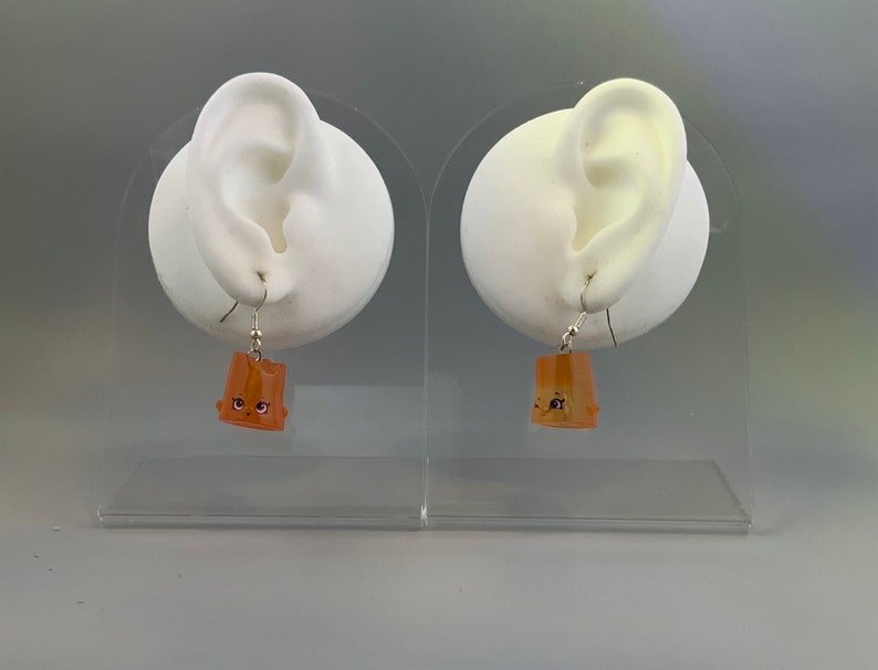 Shopkins Toy Earrings - Etsy