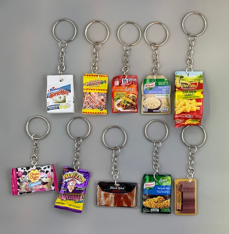 Bag Mini Brand Keychain - Etsy