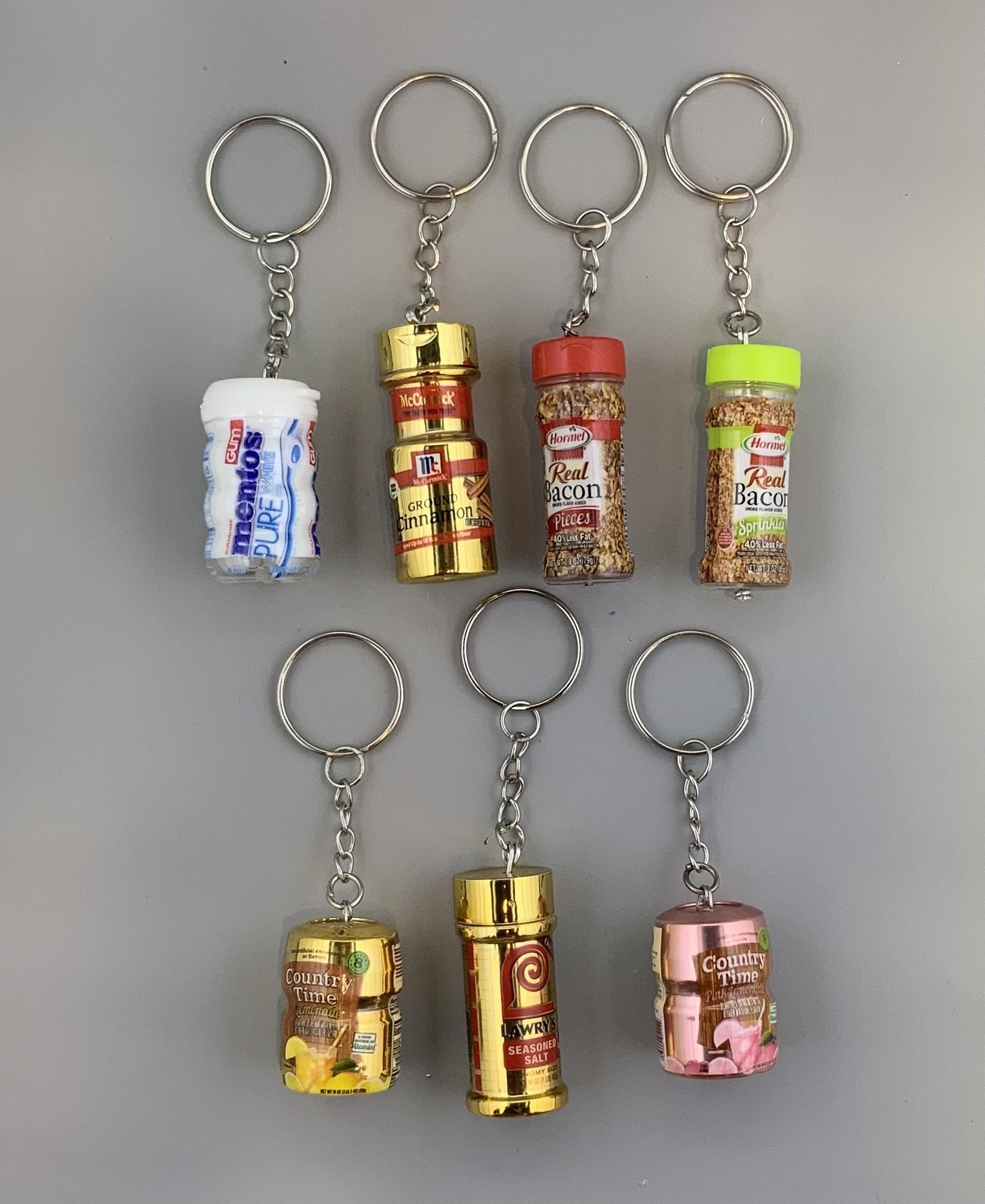 Mini Brand Canister Keychain - Etsy