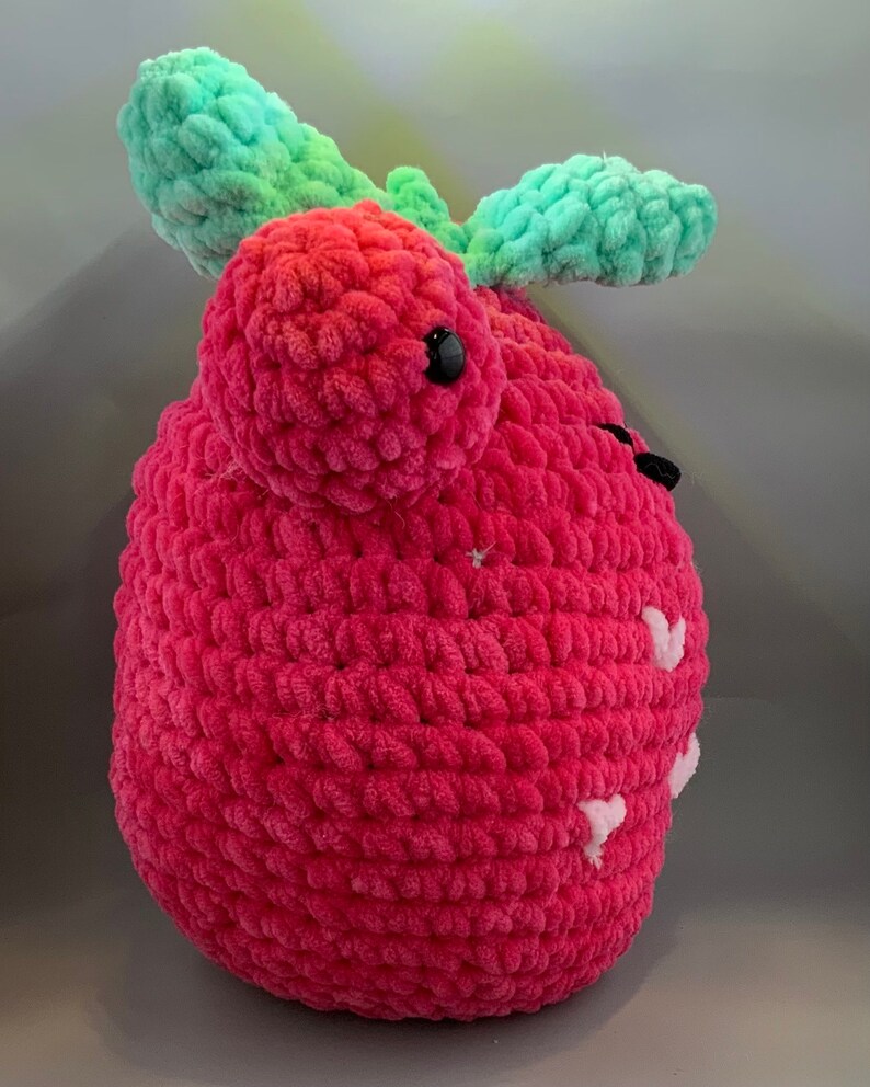 Crochet Strawberry Frog - Etsy