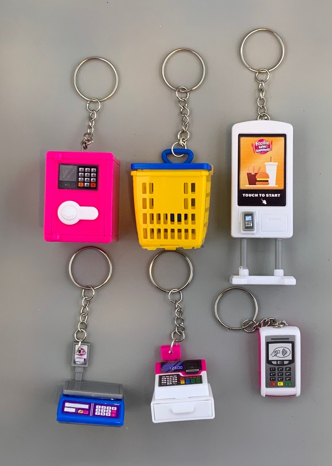 Large Mini Brand Keychain - Etsy