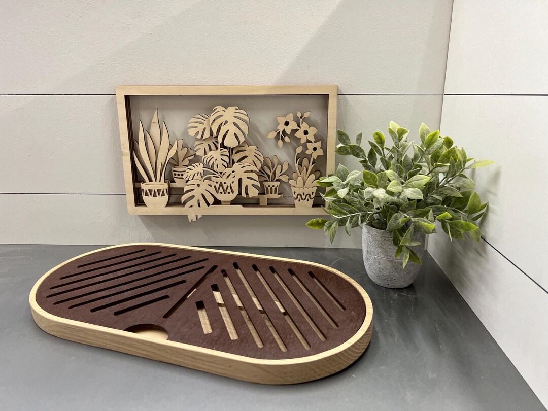 This is a Made to Order French Bread, Crumb Tray/cutting Board. It is ...