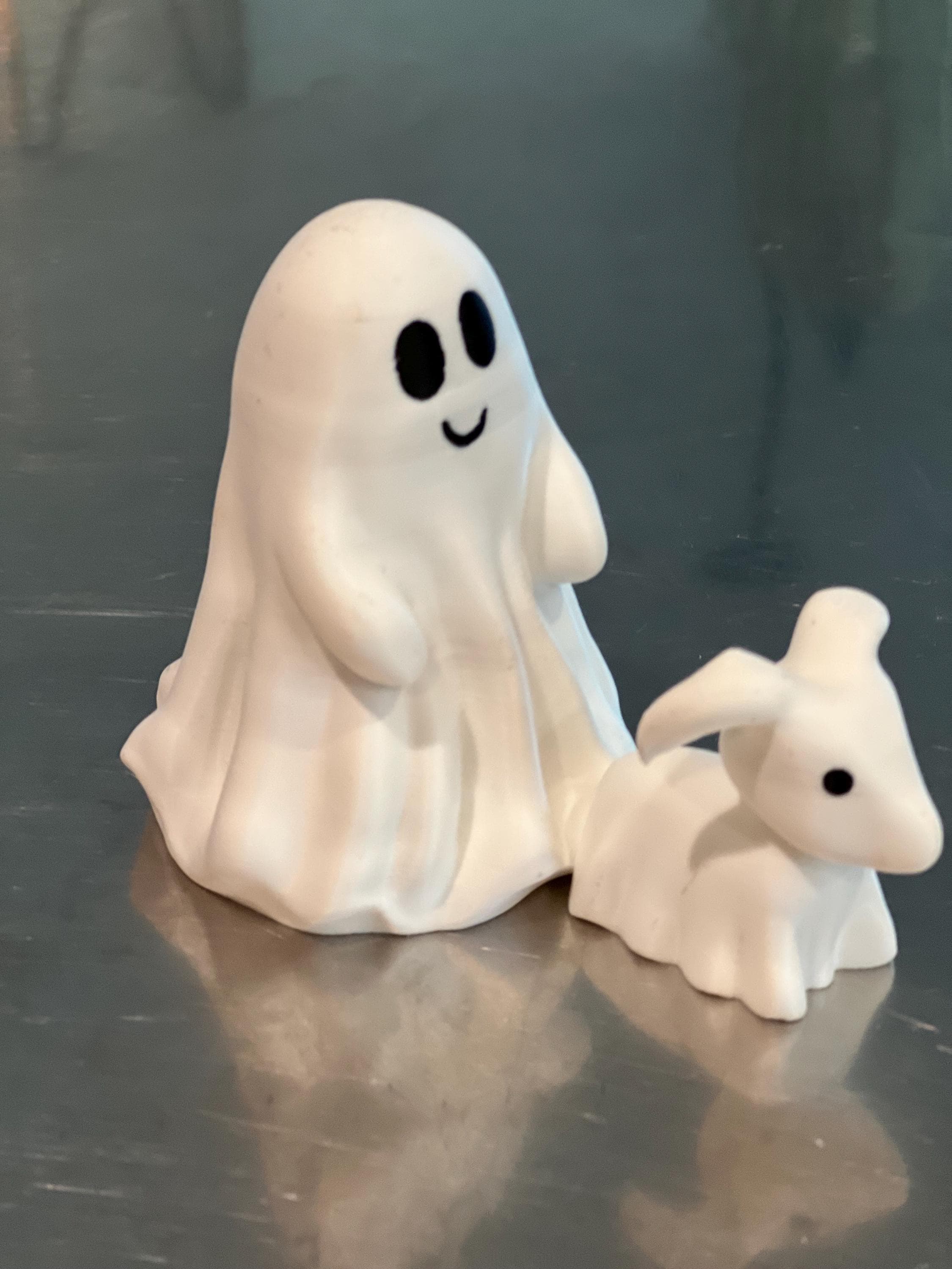 This is a Cute Little Ghost and His Dog, Halloween Decor for Any ...