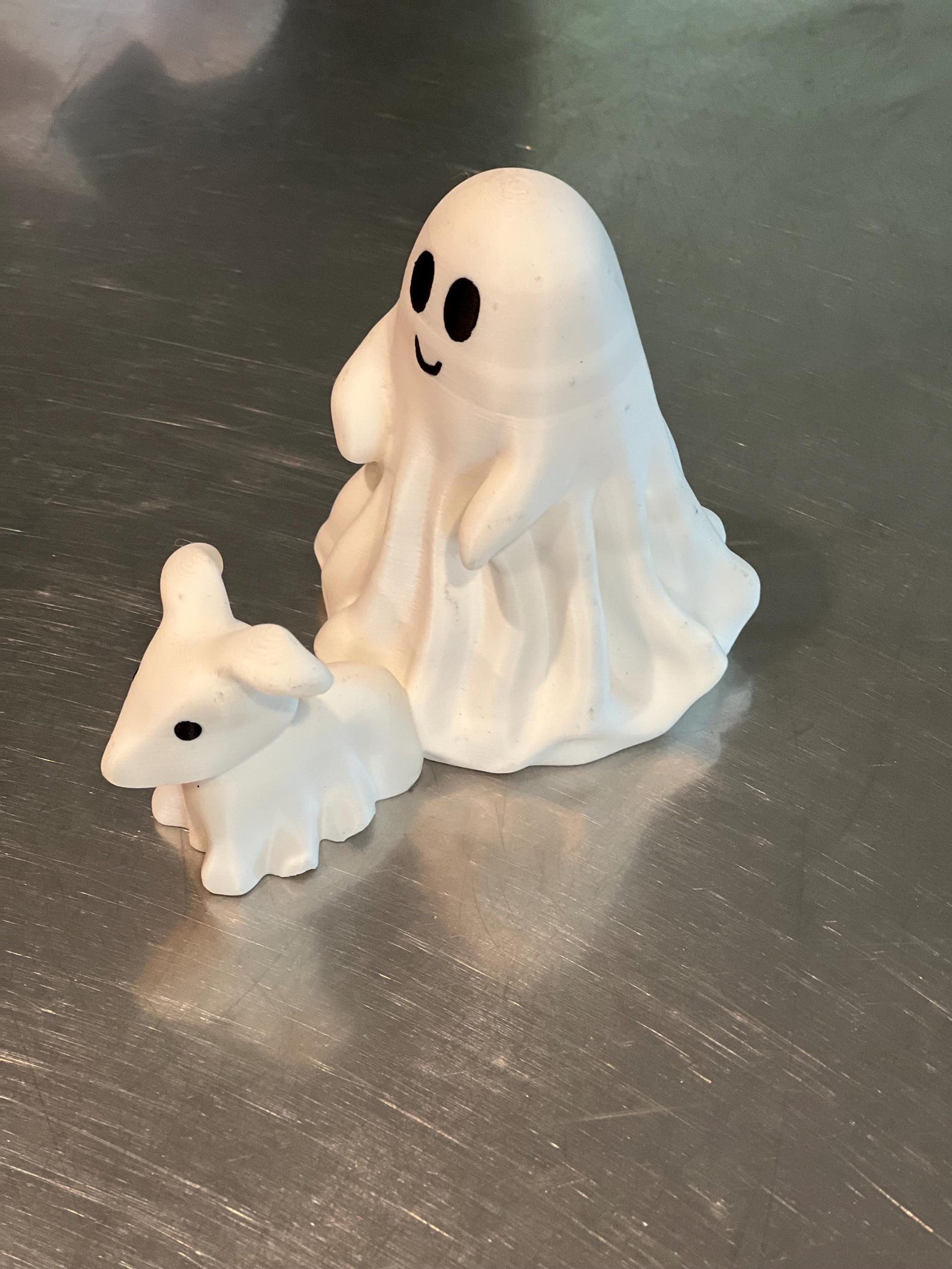 This is a Cute Little Ghost and His Dog, Halloween Decor for Any ...