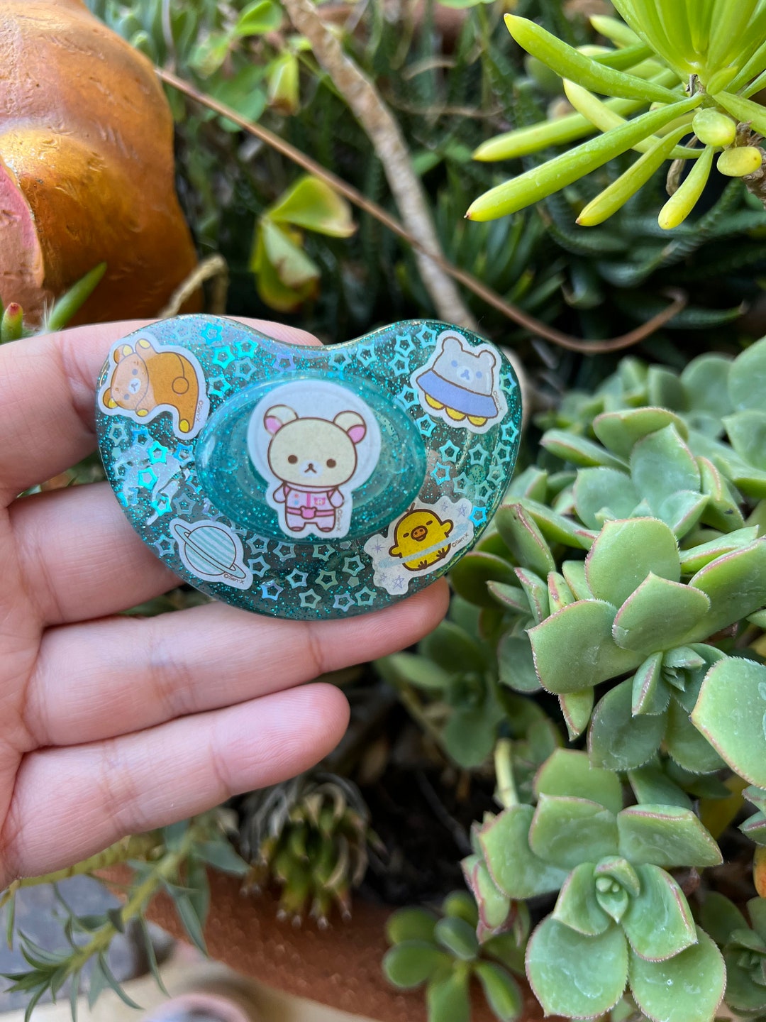 Kawaii Resin Space Adult Pacifier - Etsy