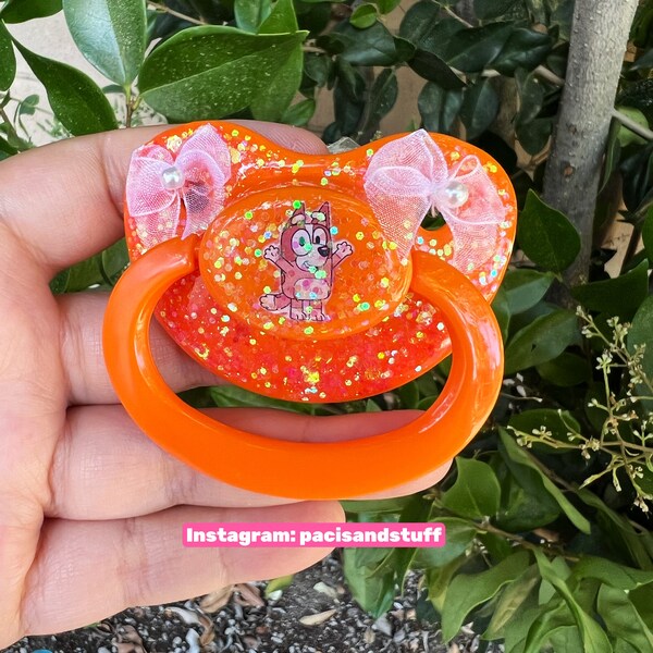 Abdl Pacifier Bluey - Etsy UK