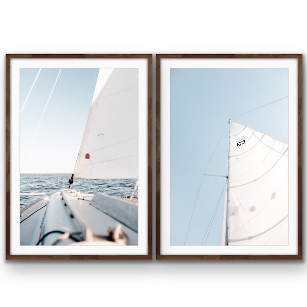 Sailing Poster - Etsy