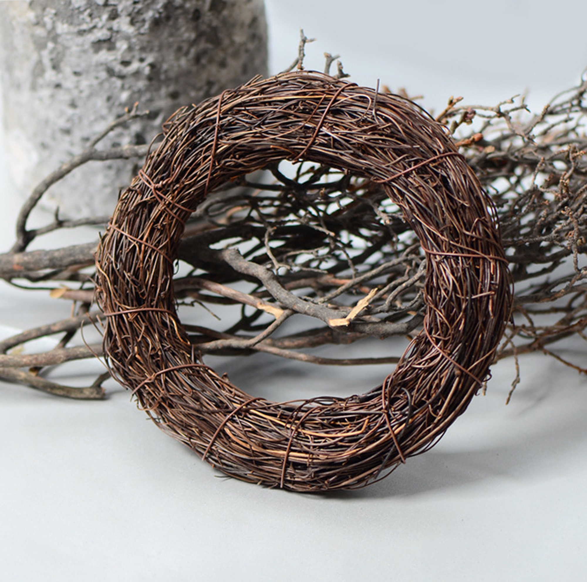 Fine rattan round rattan circleRattan circleDry | Etsy