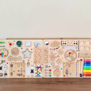 Busy Board, SUPER LARGE With Lights for Wall / Big Busy Board for ...