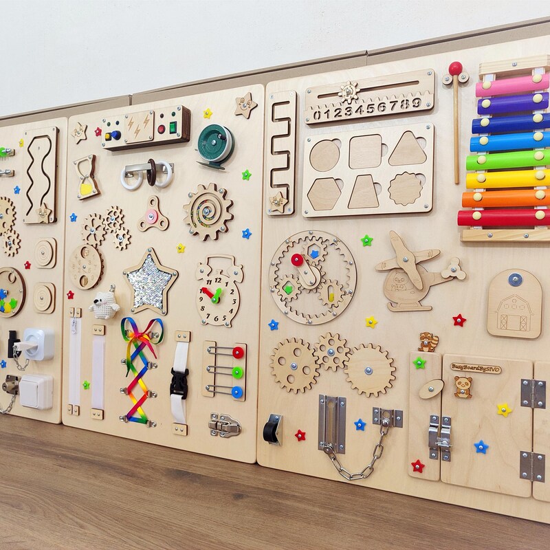 Wooden Activity Board - Etsy