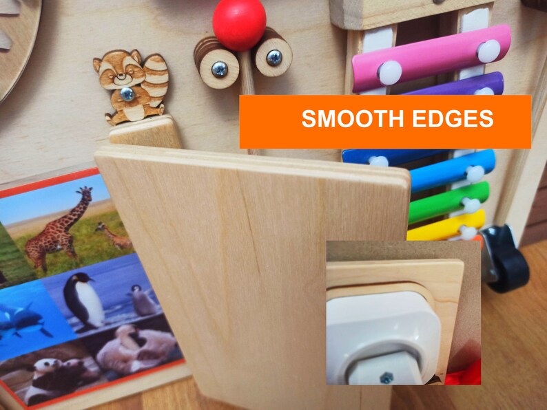 Busy Board SUPER LARGE With Lights for Wall / Big Busy Board - Etsy