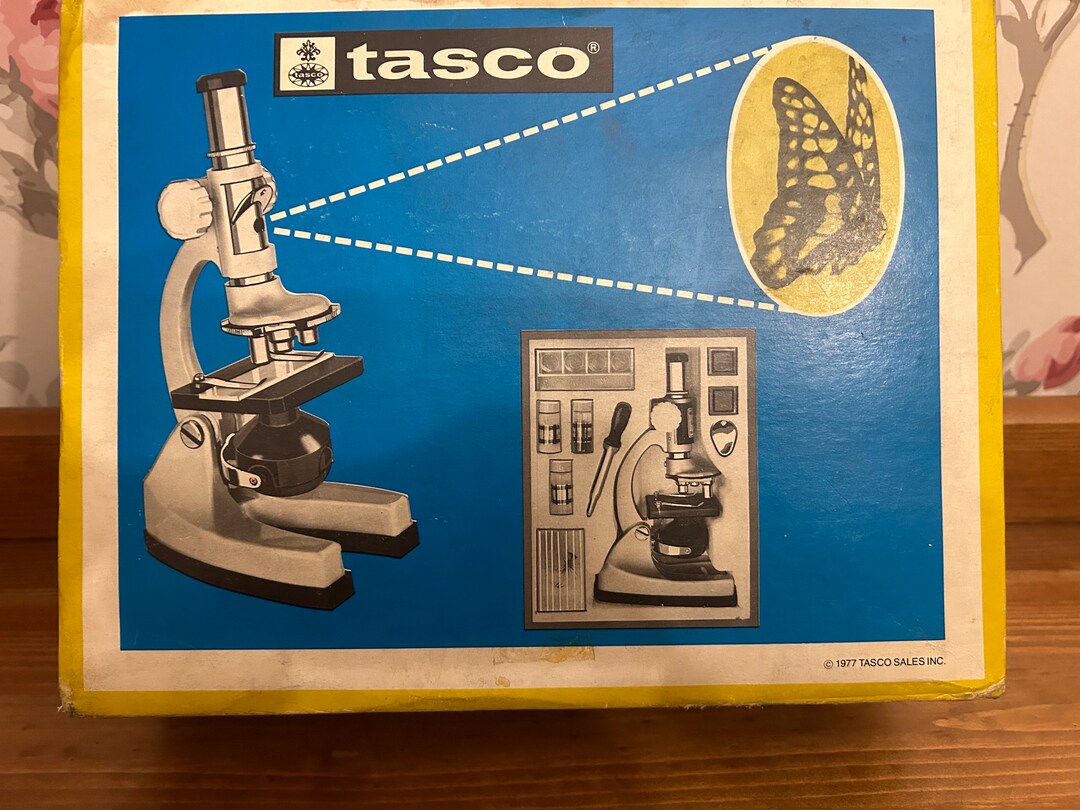 Tasco 1970's Microscope Kit in Box - Etsy