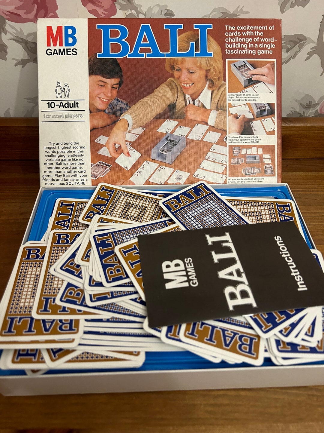 Vintage MB Bali Board Game - Etsy
