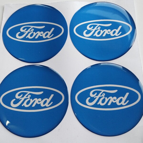 Ford Wheel Hub Cap Emblem Decal - Etsy