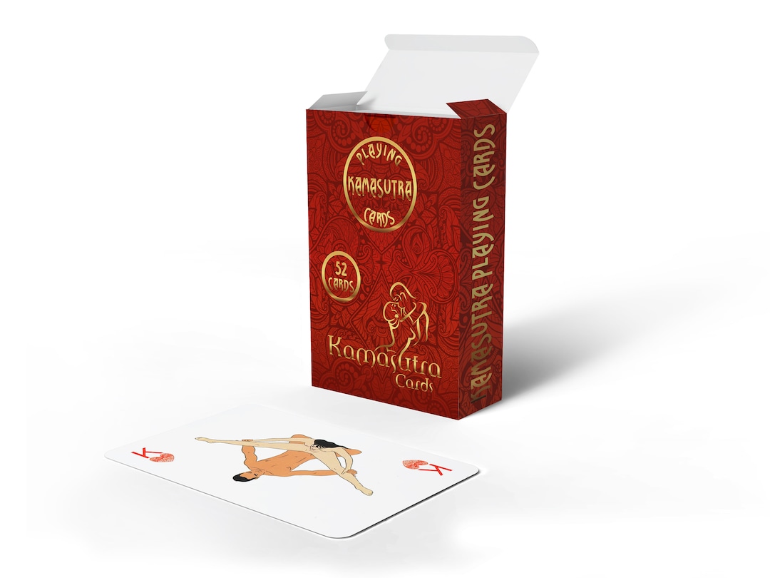 Kamasutra Sex Positions Printed Playing Cards 54 108 Diffrerent Positions Deck Japanese
