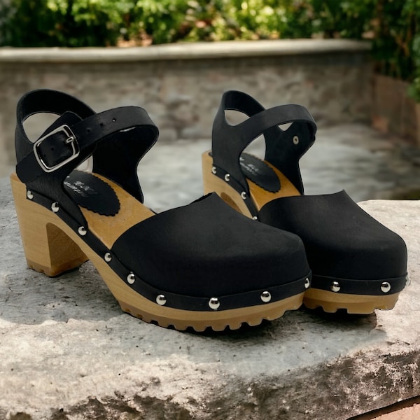 High Heel Clogs - Etsy