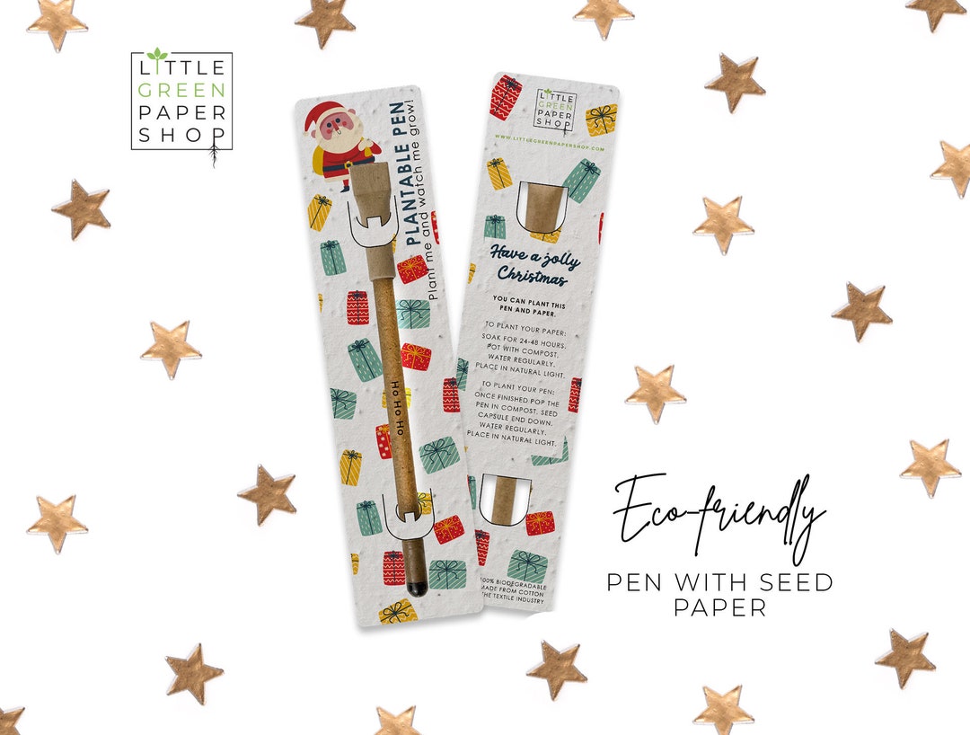 PLANTABLE Pen-eco-friendly Pen With Seeds, Party Bag Filler, Plant ...