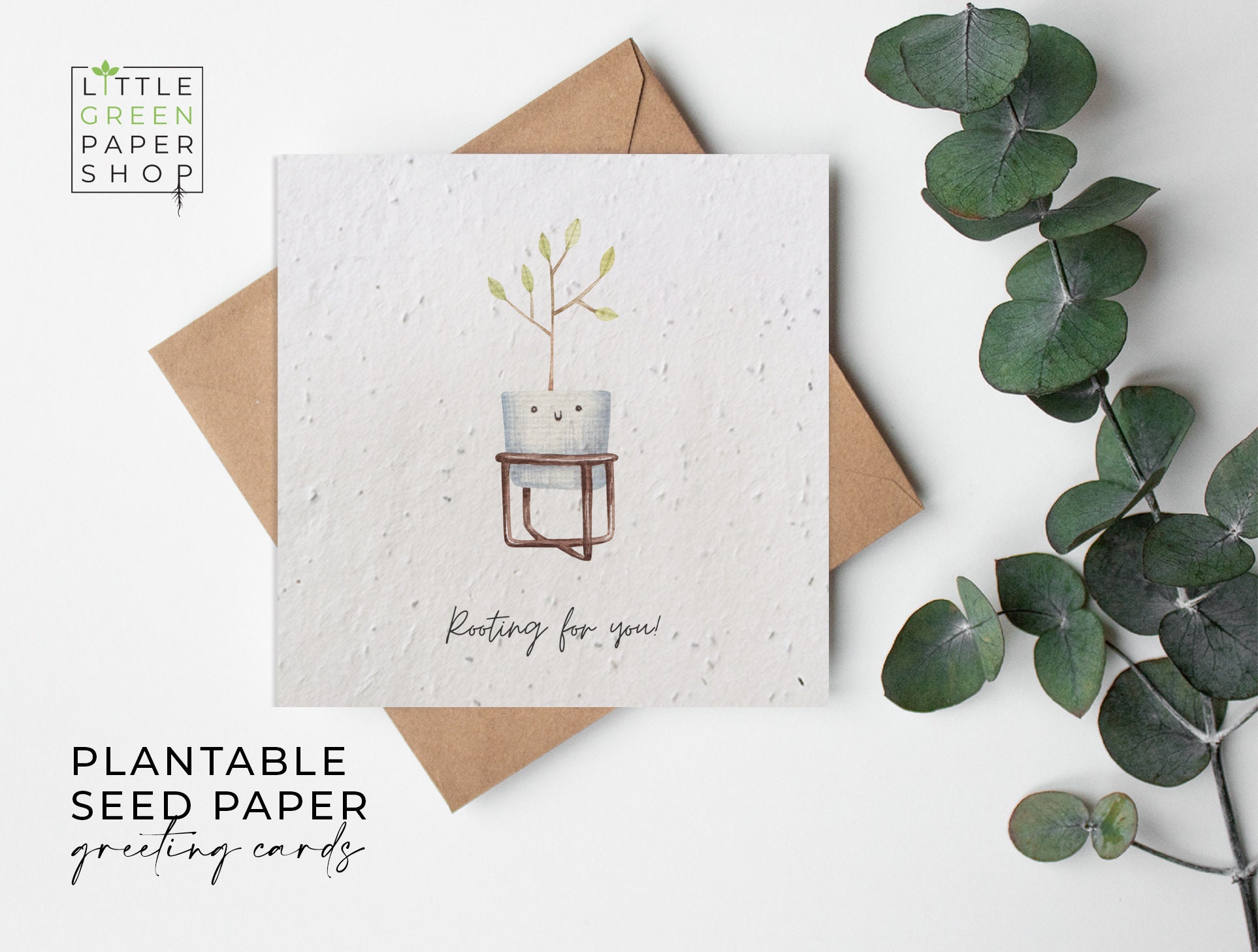 Plantable Flower Seed Paper Cards Congratulations Well - Etsy