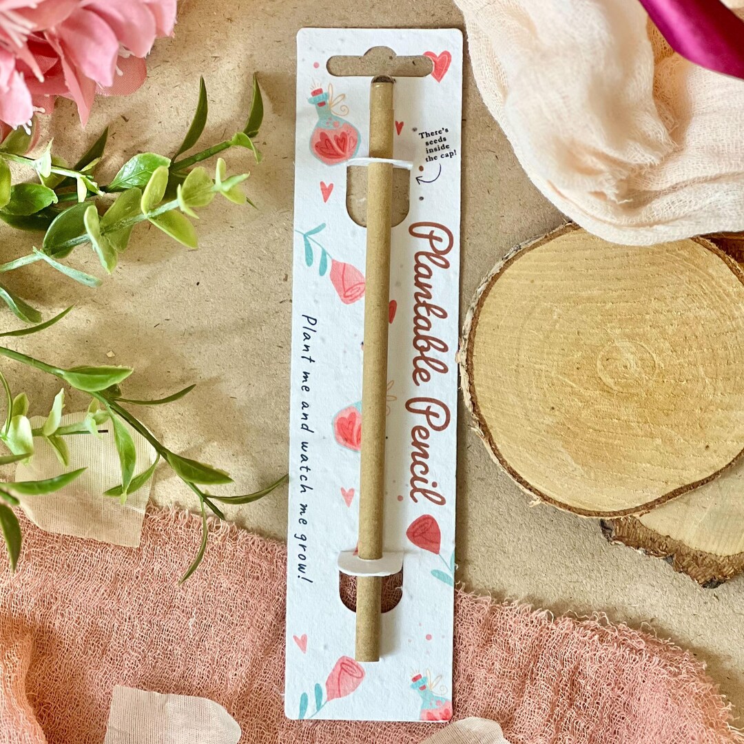 PLANTABLE PENCIL- Eco-friendly Pencil With Seeds, Thoughtful Gift ...