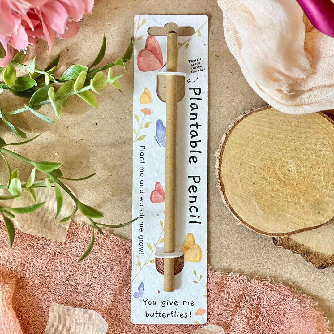 PLANTABLE PENCIL- Eco-friendly Pencil With Seeds, Thoughtful Gift ...