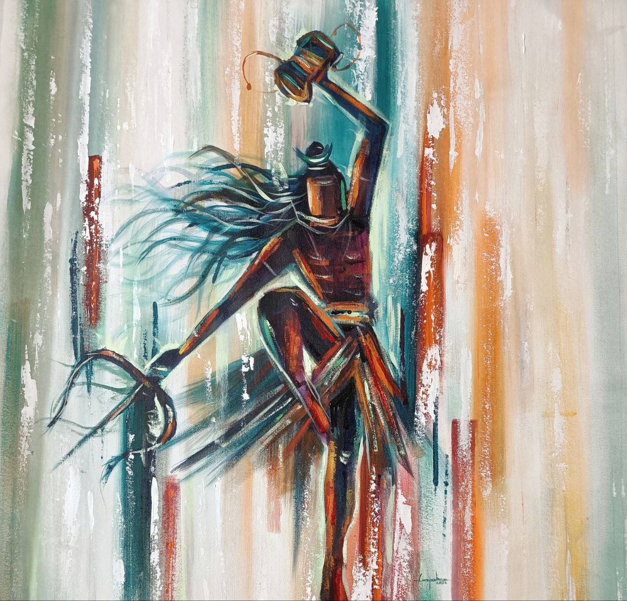 Abstract Shiva