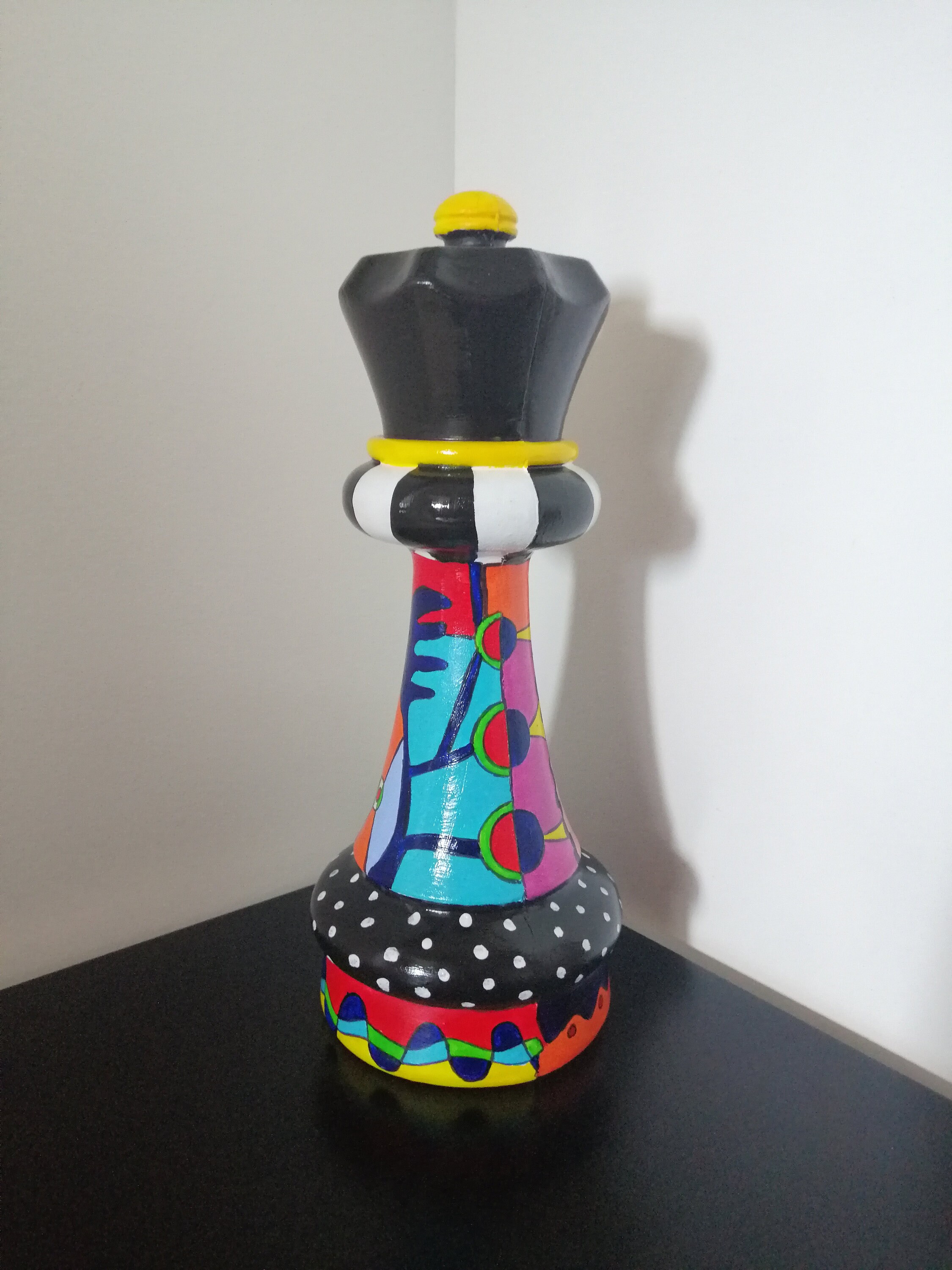 Sculpture, Statue, Game, Chess, Pawn, Queen, Black, White, Peas ...