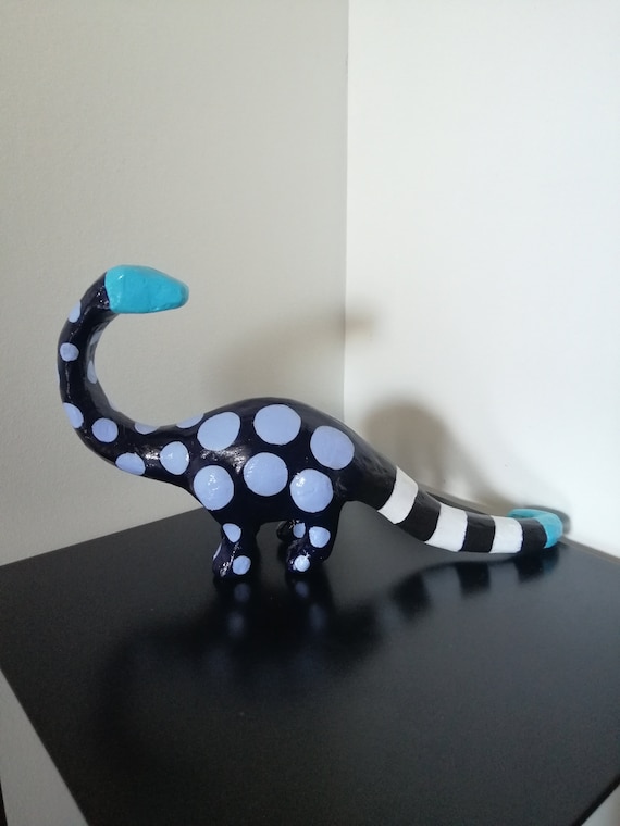Sculpture Statue Animal Dinosaur Brontosaurus Figurine - Etsy