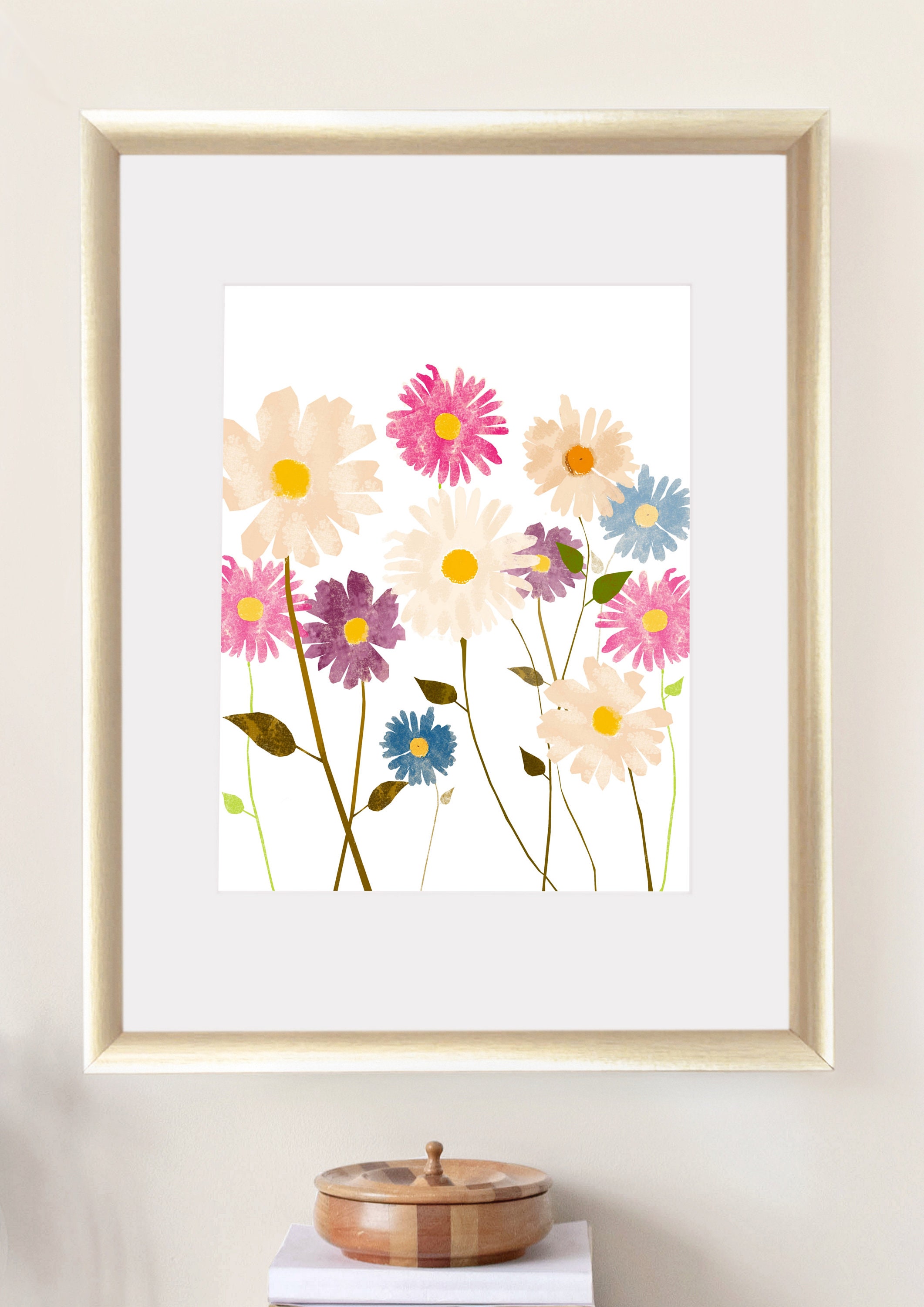 Floral Print, Floral Poster, Colorful Prints, Colorful Flowers, Prints ...