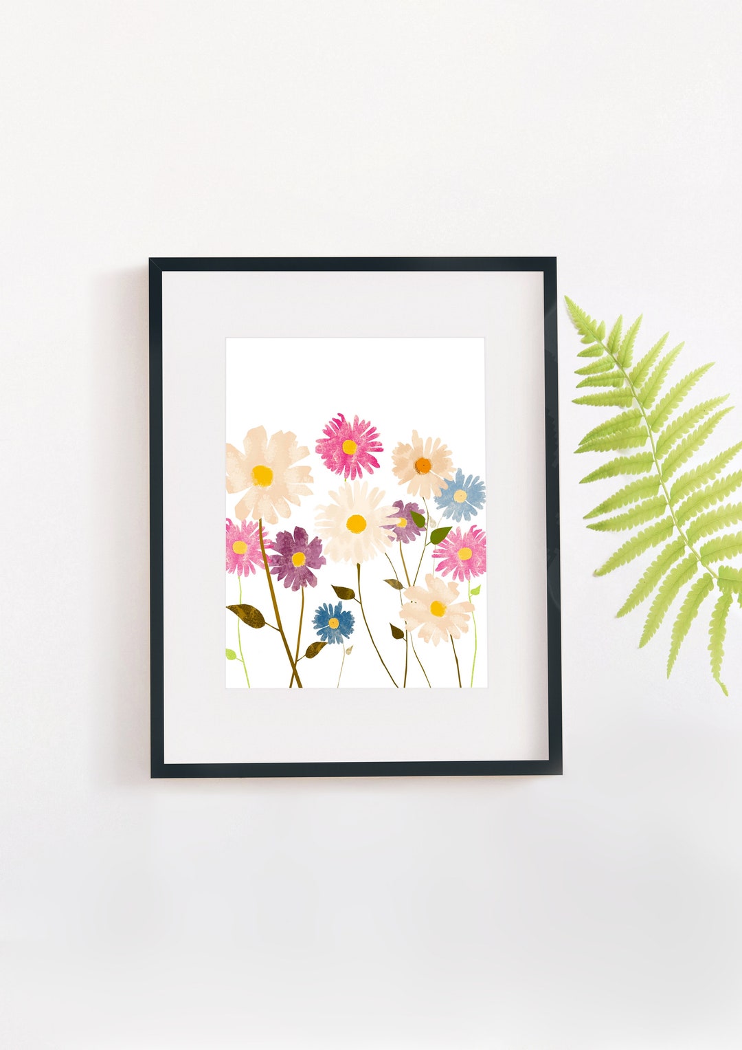 Floral Print, Floral Poster, Colorful Prints, Colorful Flowers, Prints ...