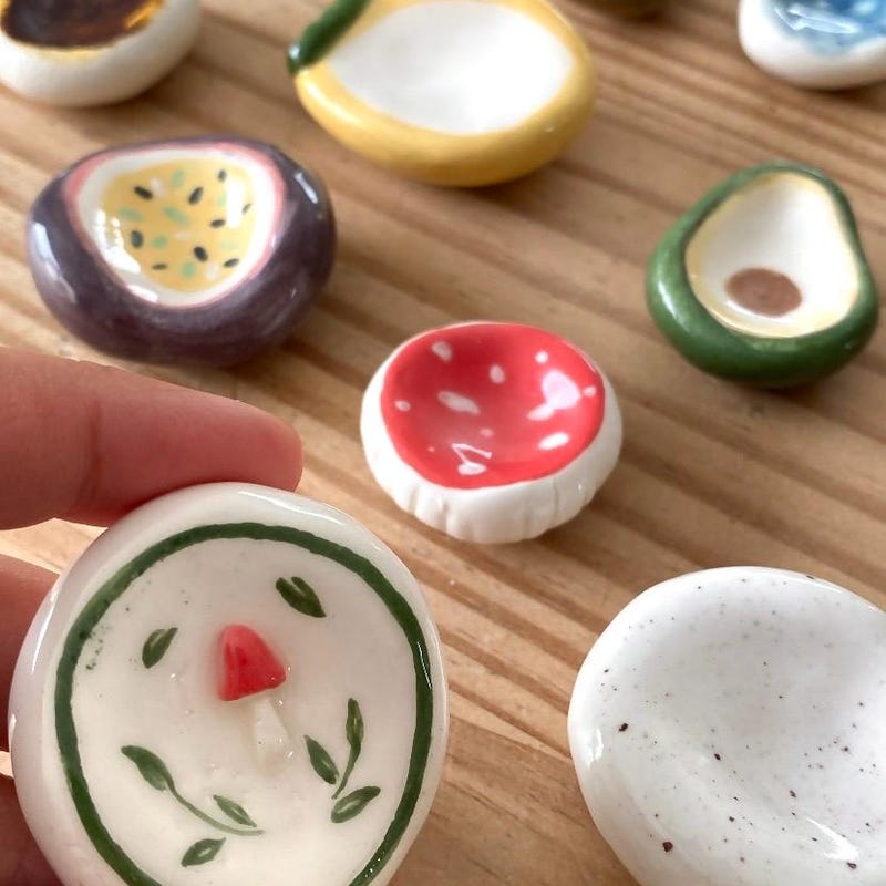 Ceramic Worry Stone - Etsy