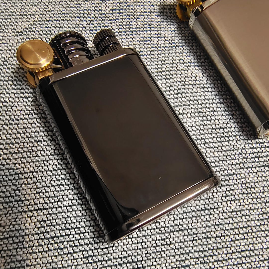 Solid Brass Permanent Match Lighter | Refillable Kerosene Striker - Etsy