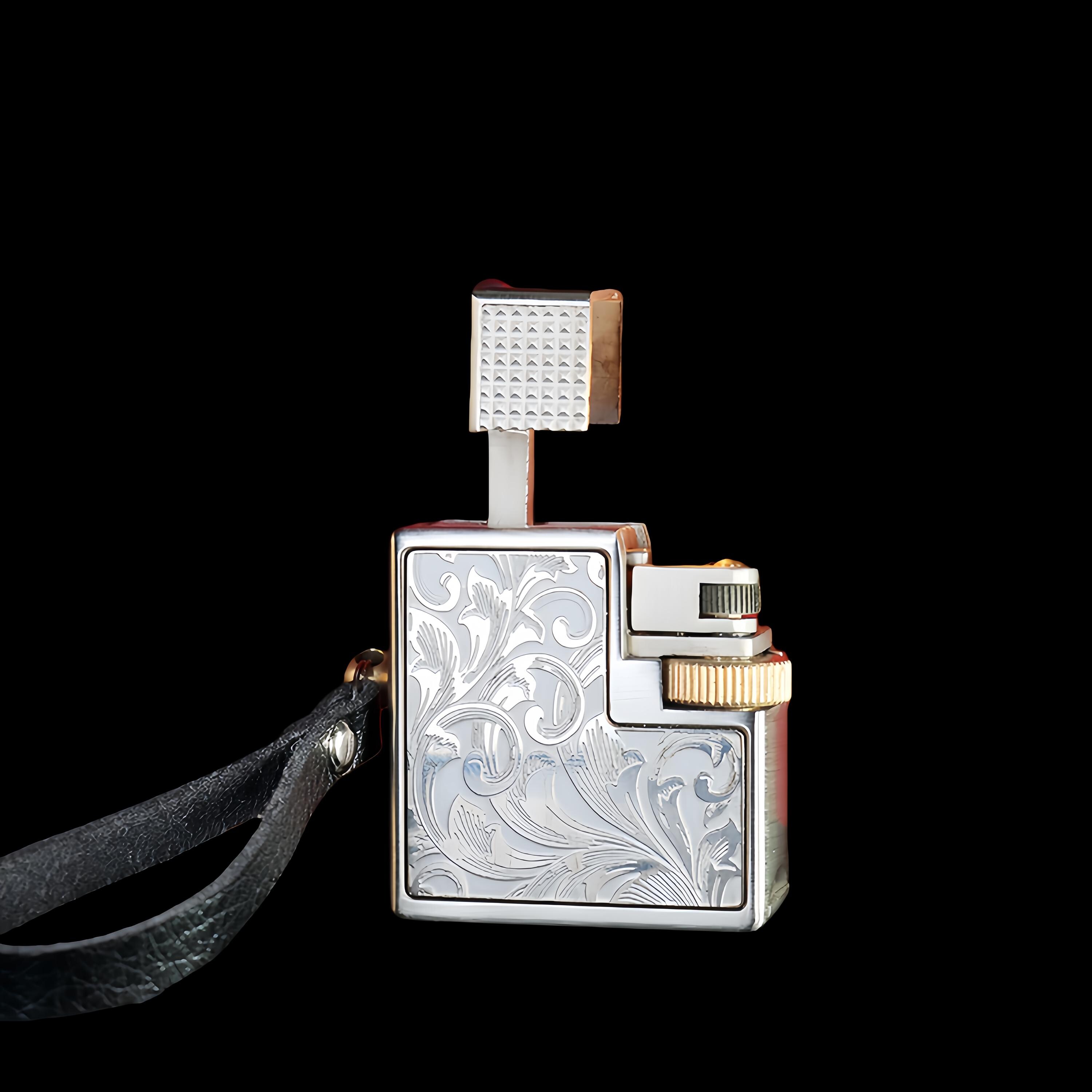 Mini Lift-arm Lighter | Japanese Wave Enamel, EDC Art - Etsy
