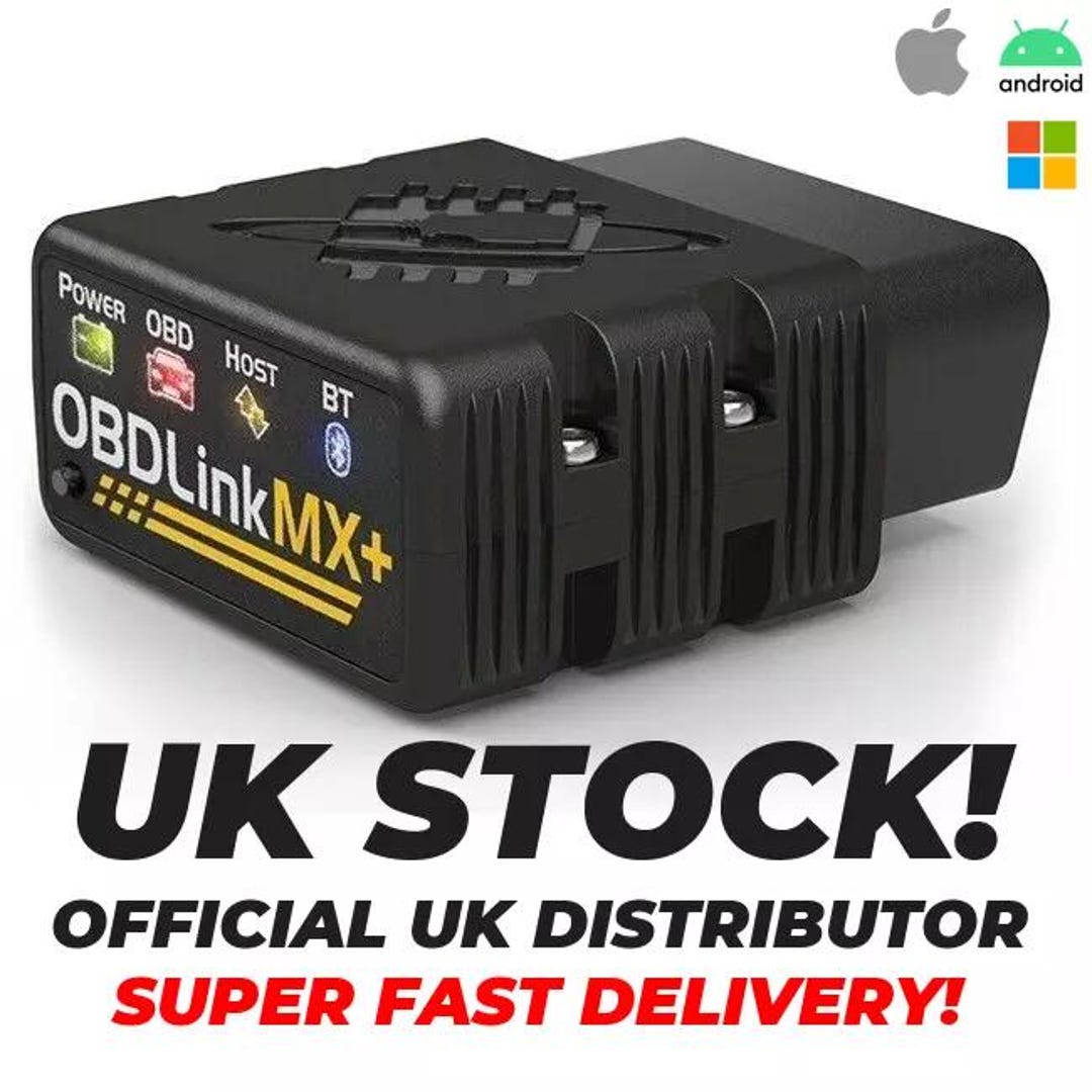 Obdlink MX+ UK STOCK - Diagnostic OBD2 Scanner Scan Tool Car Fault Code ...