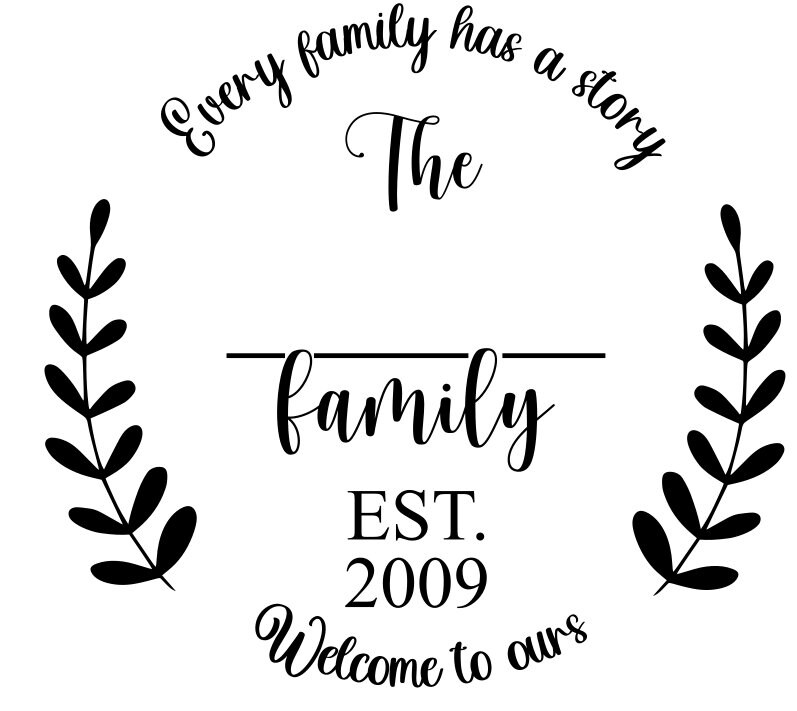 SVG, Cut File for Cricut - Every Family Has A Story... Welcome to Ours ...
