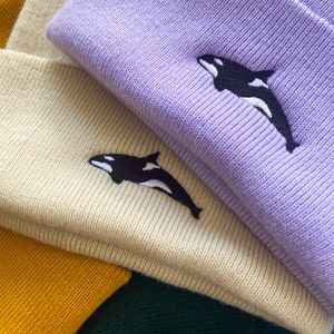 Orca Beanie | Funny Cute Gift Whale - Etsy
