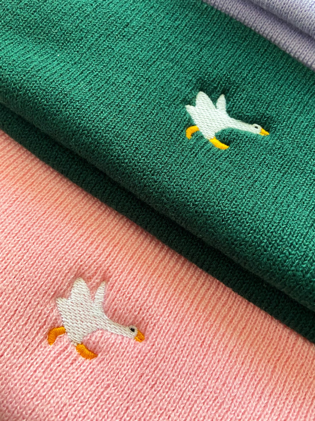 Angry Goose Beanie Funny Cute Gift Embroidered - Etsy